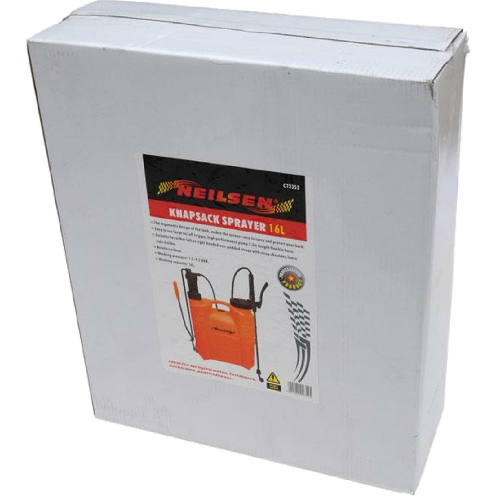 Neilsen 20 Litre Knapsack Water Pressure Sprayer Portable Garden Pump ...