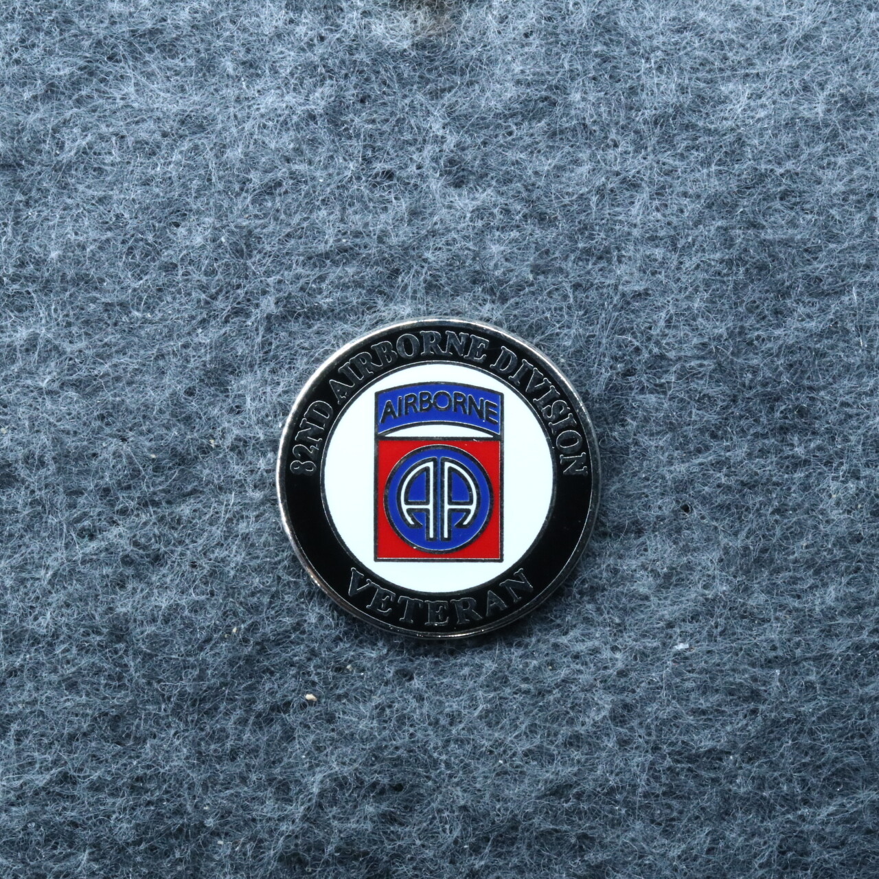 Military Hat Pin: 82nd irborne Division Veteran Pin [1"] | eBay