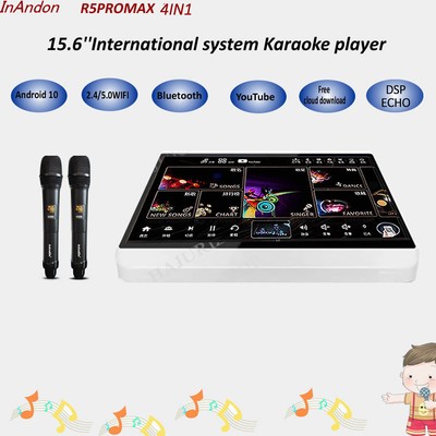 InAndon R5PROMAX 5in1 15.6''karaoke player,4IN1 1-6TB HDD 2.4/5.0 WiFi ...