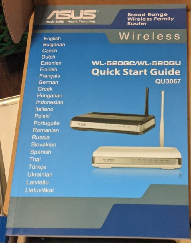 ASUS WL-520gC 125 Mbps 4-Port 10/100 Wireless G Router (90-ID8002A00 ...