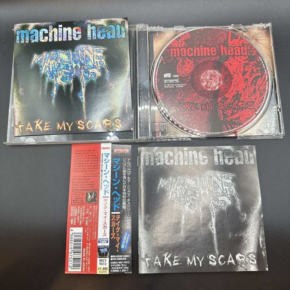 Machine Head / Take My Scars First Edition 1998 Japan OBI CD | eBay