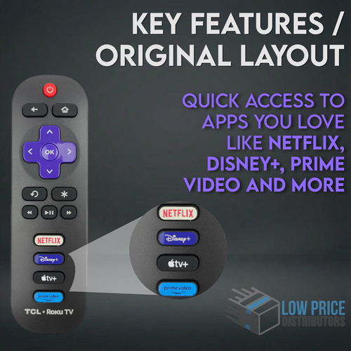 New Original TCL RC280 TV Remote Control | eBay