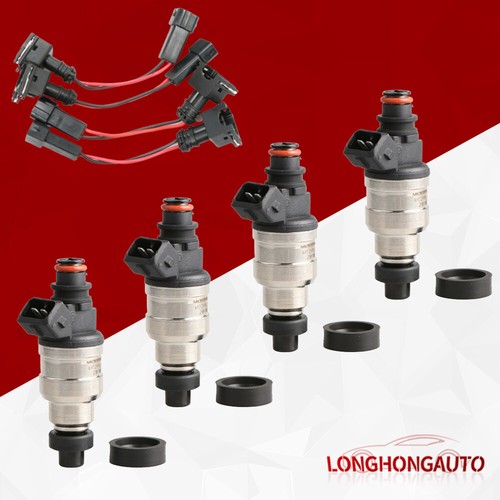 4X 52lb Fuel Injectors For EV1/OBD1 F23A1 F23A5 B18A1 B17A1 D15B7 H22A4 ...