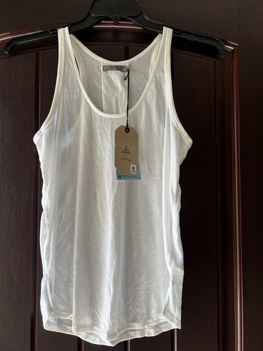 Women’s prAna Kaila Tank White XSmall NWT XS | eBay
