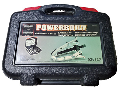 Powerbuilt Kit 17 Jaw Gear Puller Model 648648 | eBay
