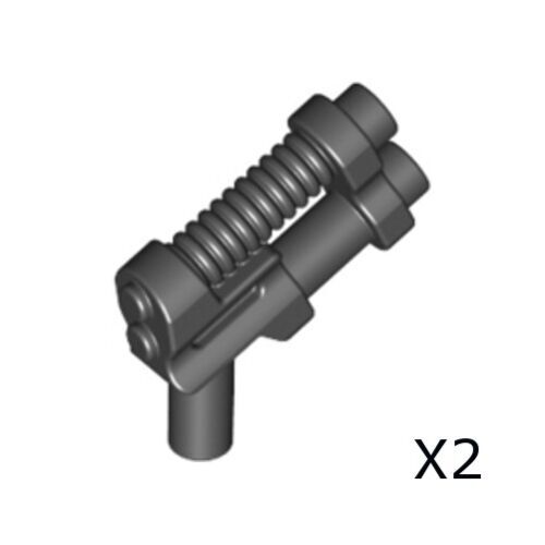 LEGO - Minifig Weapon Space Gun, Double Barrel Blaster (X2) - PICK YOUR ...