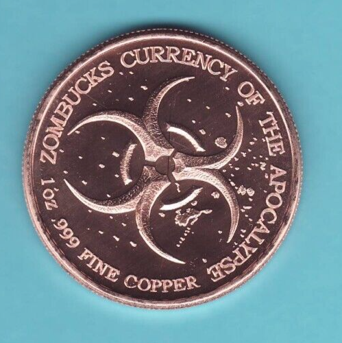 ZOMBUCKS "World Series" 7 Coin SET 1 oz Copper Rounds NEW | eBay