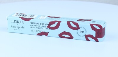 CLINIQUE x KATE SPADE #01 BLACK HONEY Pop Plush Creamy Lip Gloss ~ 0 ...