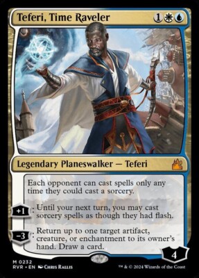 Teferi, Time Raveler MTG 232 NM Ravnica Remastered | eBay UK