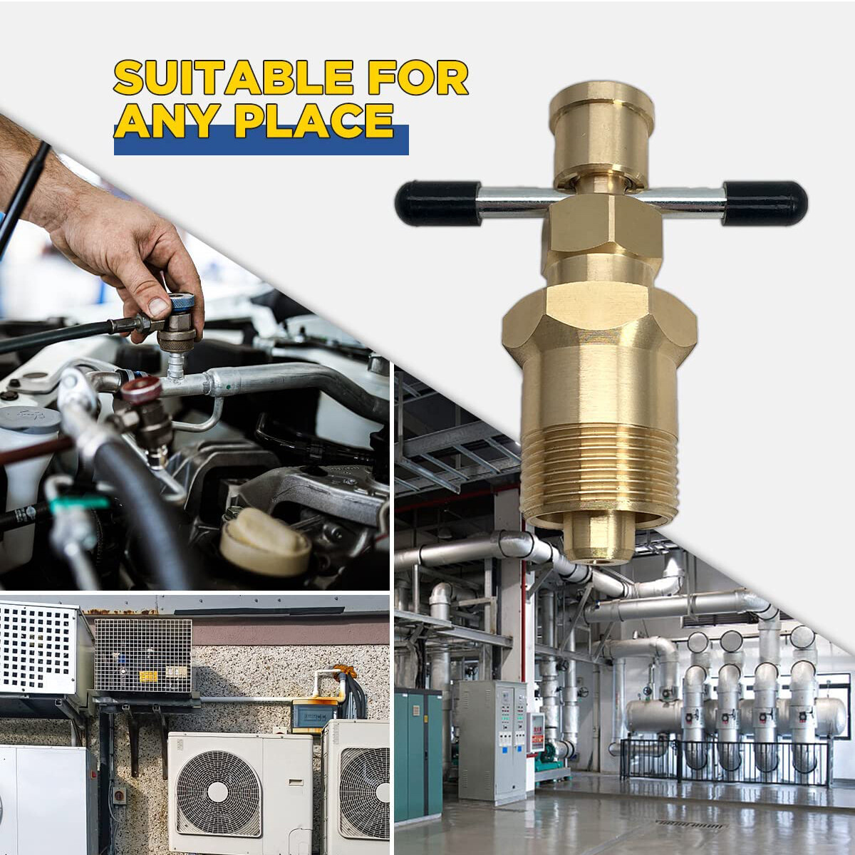 1/2"&3/4" Olive Puller Remover Tool Solid Brass Copper Pipe Compression ...