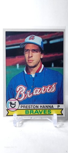 1979 Topps Atlanta Braves Baseball Card #296 Preston Hanna RC | eBay