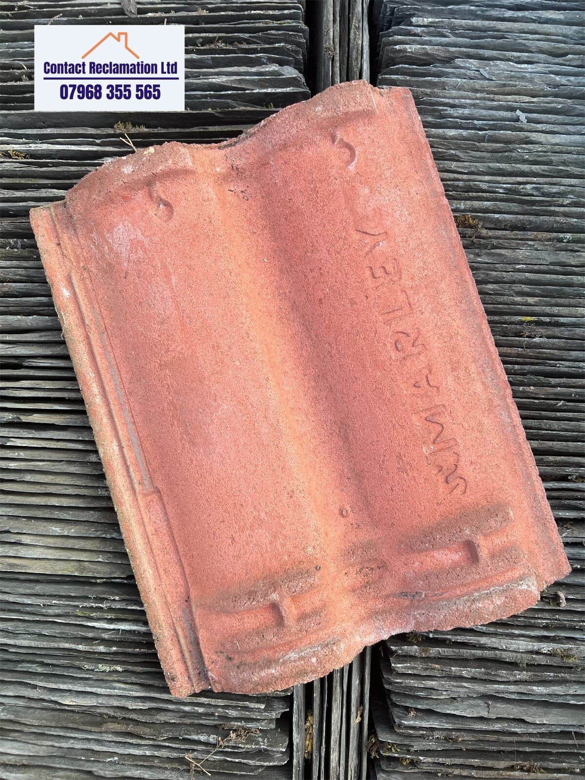 RECLAIMED Marley Mendip Interlocking Roof Tiles - Red (EC-0424) | eBay UK