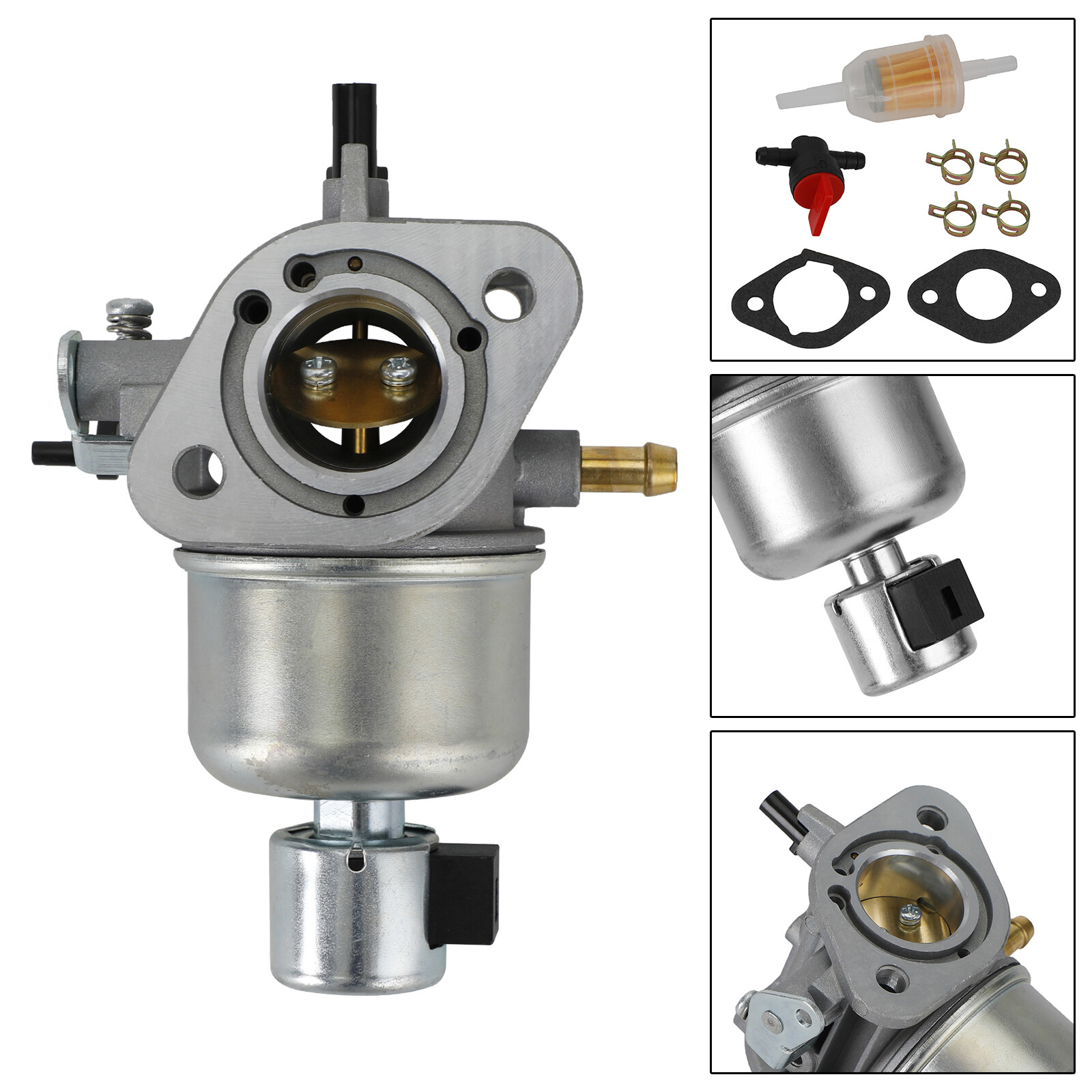Carburetor Carb 19 HP For Kawasaki FH580V For John Deere 235 15004-7060 ...