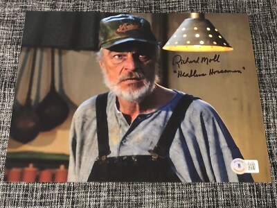 RICHARD MOLL SIGNED AUTOGRAPH 8X10 PHOTO HEADLESS HORSEMAN BECKETT BAS ...