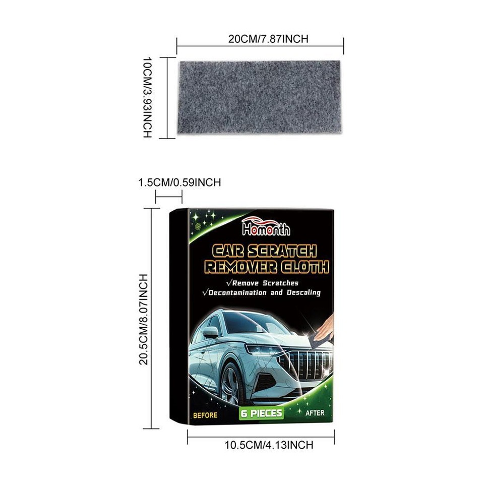 Nano Car Scratch Remover Repair Scratches Multifunction Nano Magic ...