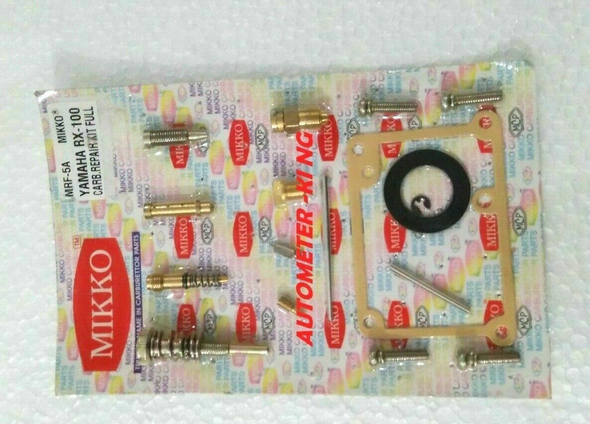 Yamaha RX100 Carburetor Repair Kit Full Carb Rebuild Kit Vergaser Kit ...