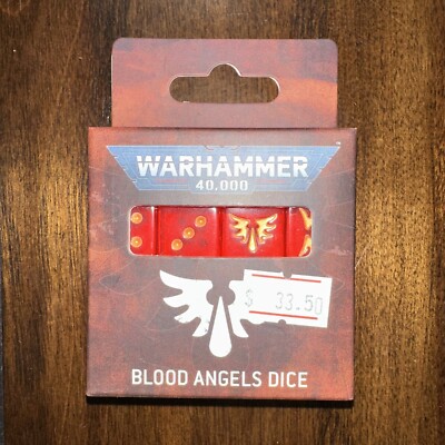 2024 Dice Pack Blood Angels Warhammer 40K | eBay