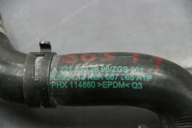 A2218302896 Mercedess Class W221 Radiator Hose Line AMG S63 for sale ...