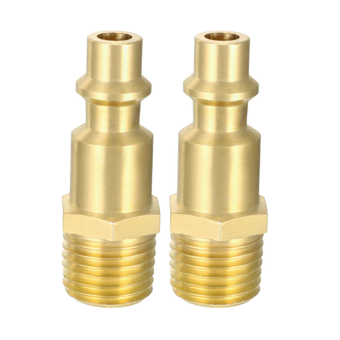 4 Quick Connect Fittings 4Pc Brass Hose Pipe Fitting Connectors Garden