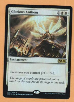 MTG: Promo Packs: M21: Foil: Glorious Anthem | eBay