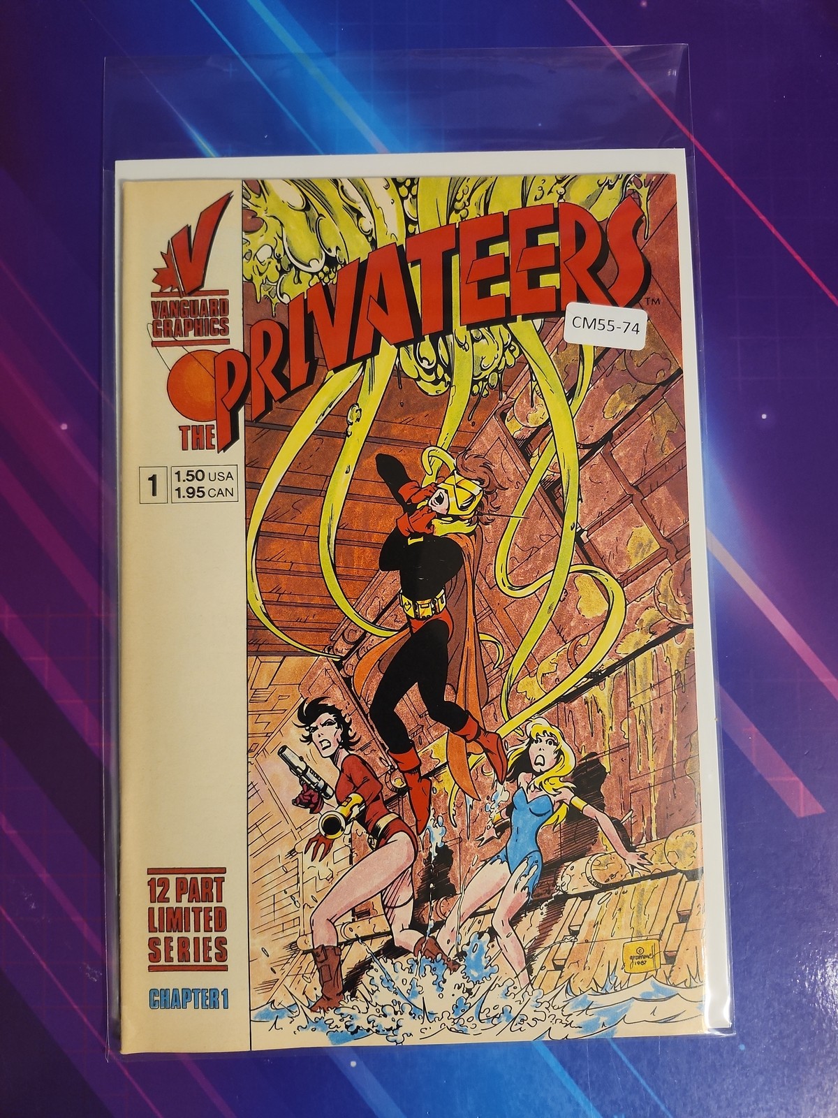 PRIVATEERS #1 HIGH GRADE VANGUARD PRODUCTIONS COMIC BOOK CM55-74 | eBay