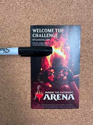 MTG Magic The Gathering Arena Code Card - x3 Core Set 2020 Packs rare ...