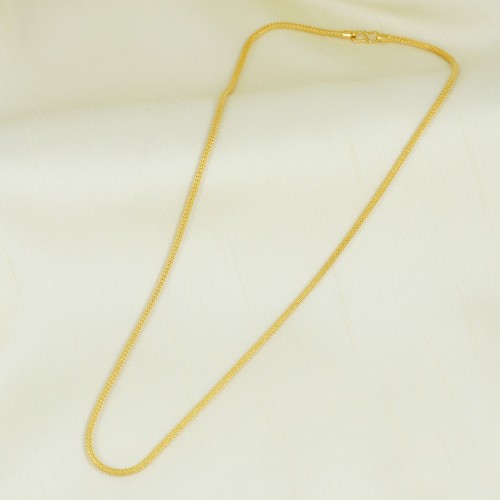 22K Solid Yellow Gold Necklace Chain 22" Hallmarked 916 Handcrafted ...