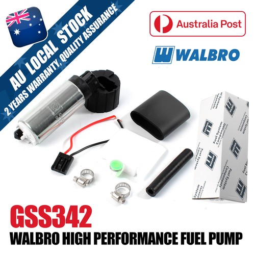 Walbro GSS342 255 LPH In Tank High Pressure Fuel Pump &Installation Kit ...