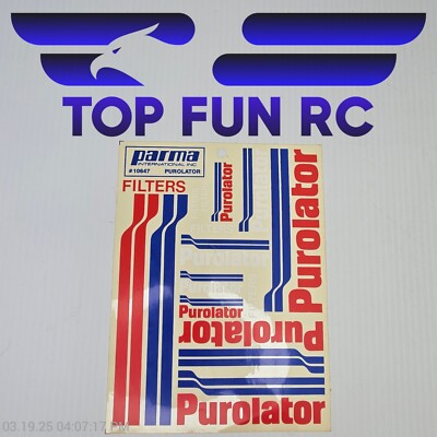 Parma 10647 Purolaator Filters Decals | eBay