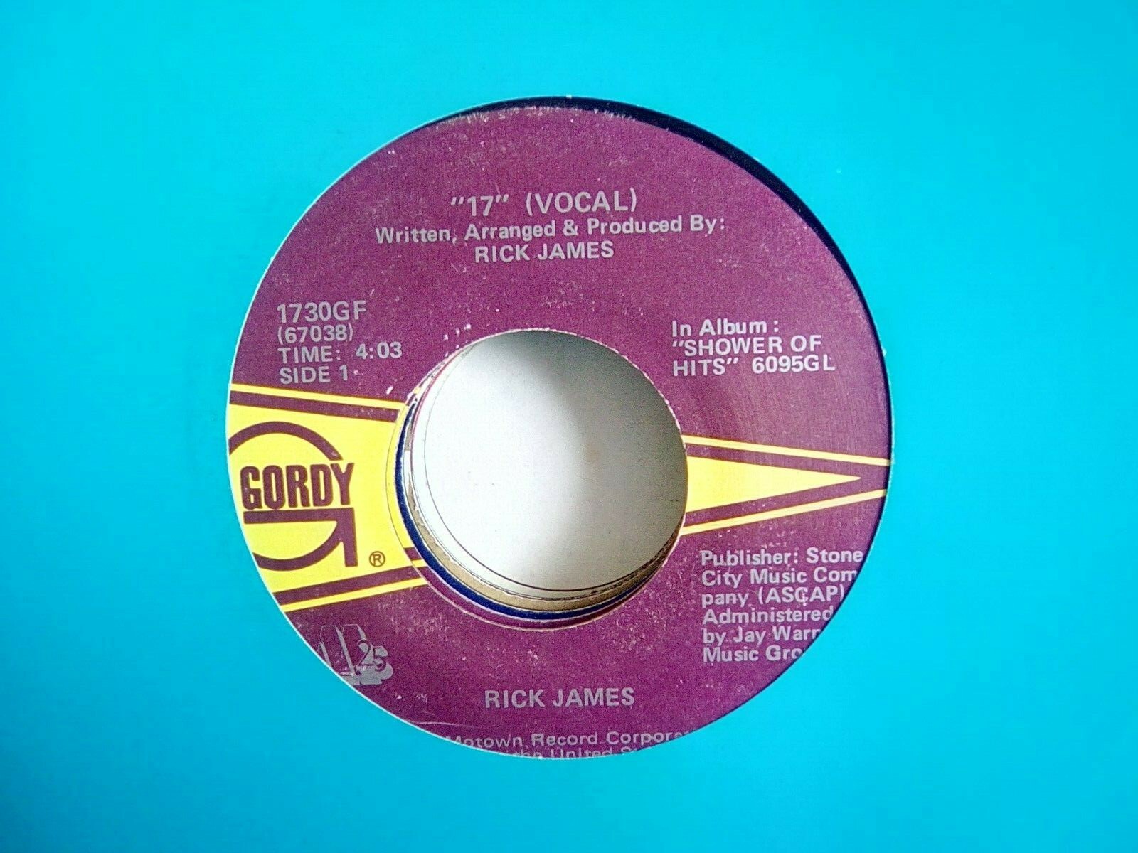 rick james 17 vocal | eBay