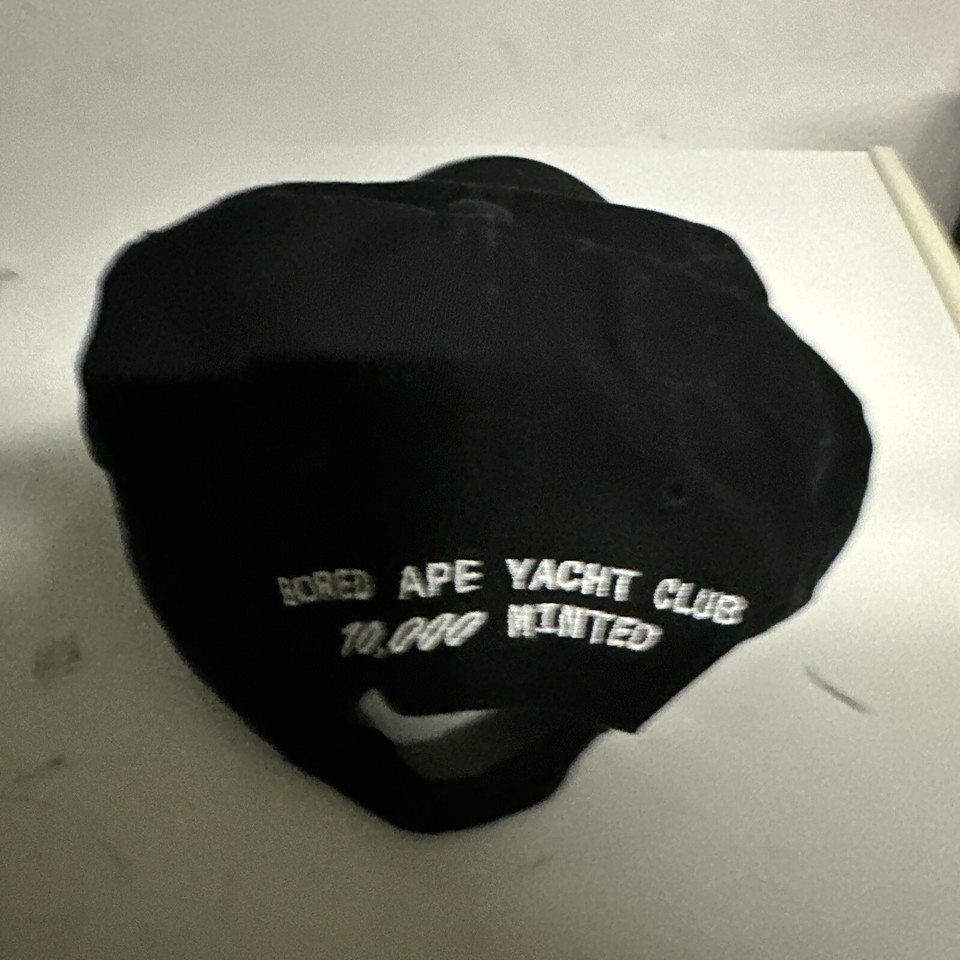 BAYC Bored Ape Yacht Club Logo Dad Hat - Ape Exclusive Merch Drop - New ...