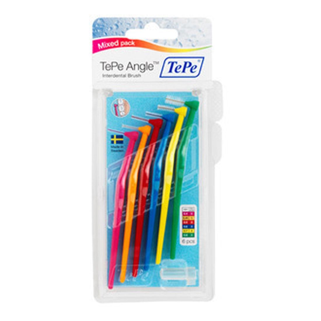 TePe Angle Interdental Brush Range 0.4mm to 0.8mm | eBay