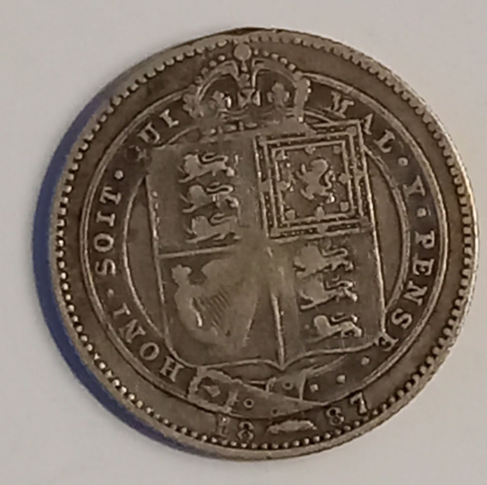 1887 Victoria Jubilee Head silver shilling coin. | eBay UK