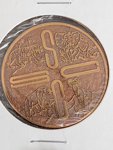 Unique Coin Medal Token Tiger Bear Elephant Ram | eBay