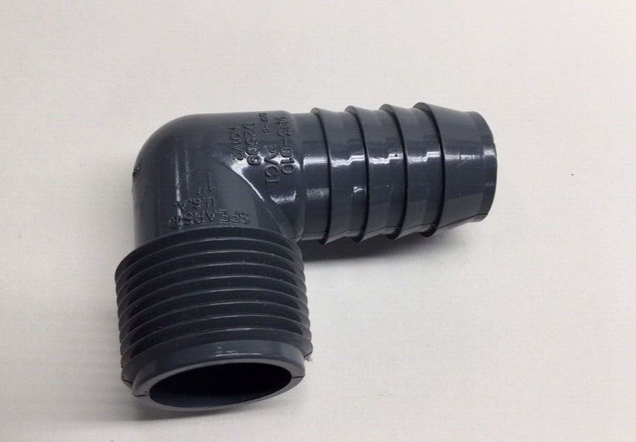 Spears 1413-010 Elbow 90 degree 1 in x 1npt PVCI D2609 NSF61 | eBay