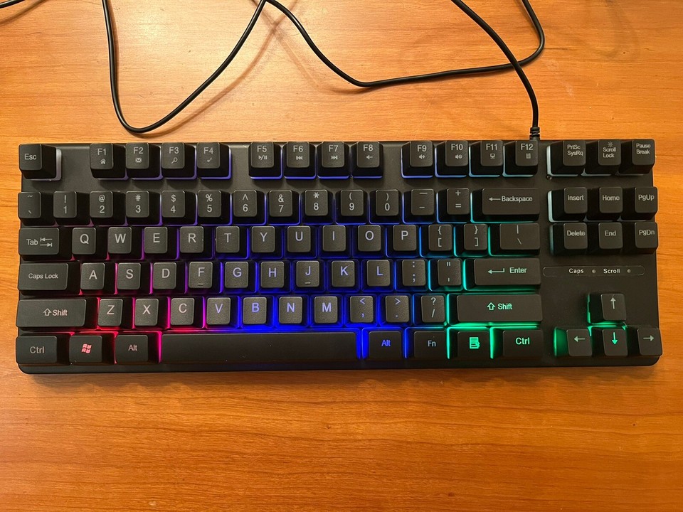 Sentry LED Keyboard USB DSG-KX87 Tested | eBay