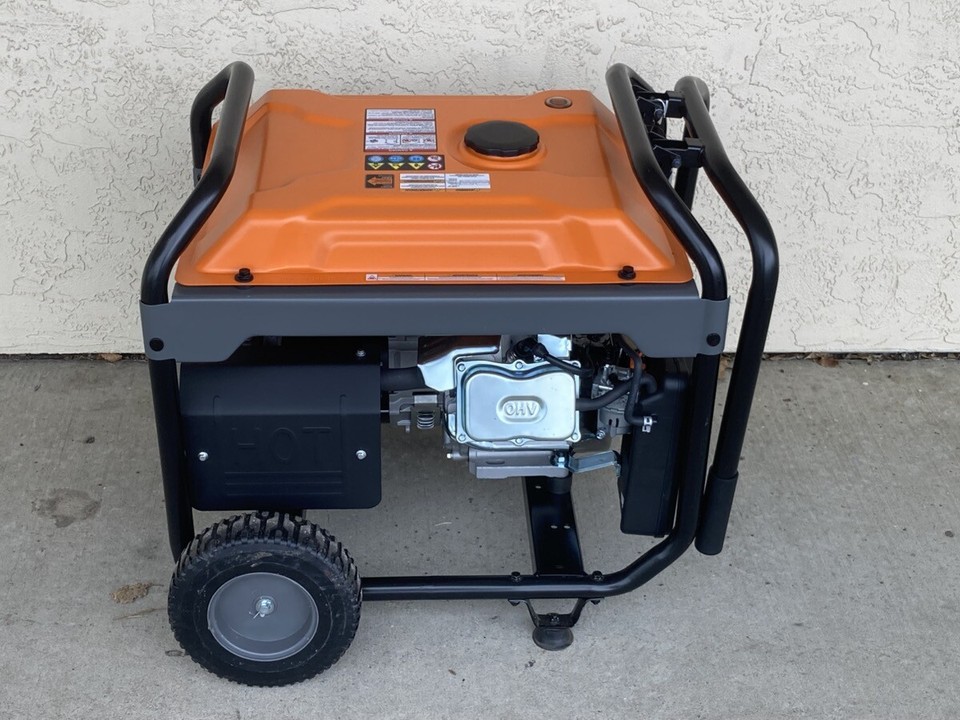 Generac GP 8000e 8000-Watt Single Fuel Gasoline Portable Generator | eBay