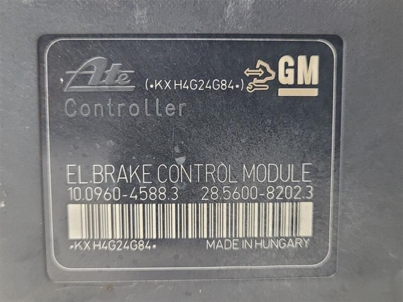 2012-2015 Chevrolet Cruze ABS Anti-Lock Brake Pump Control Module ...