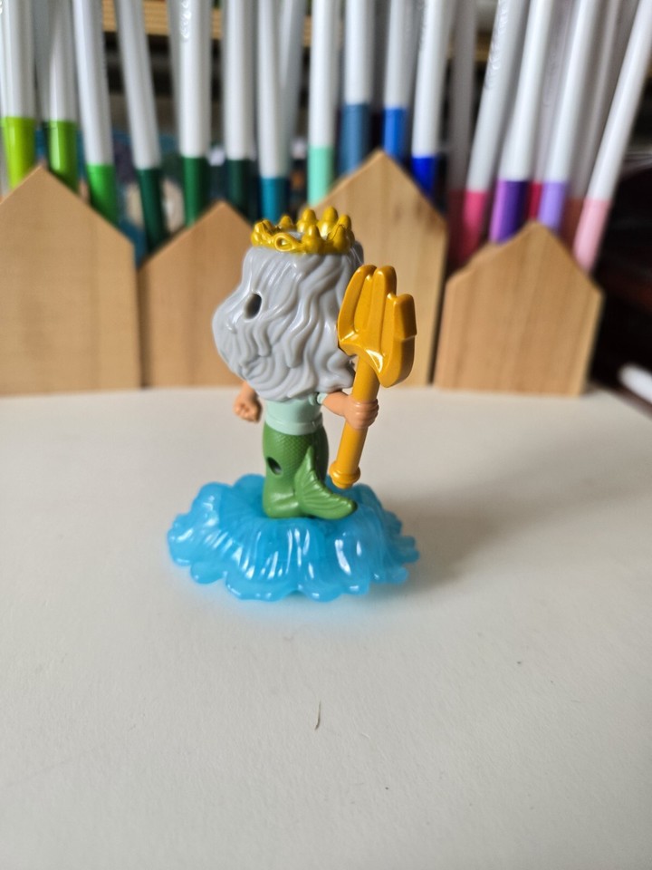 Disney Little Mermaid McDonald's Toys 2022 Single King Triton Toy Live ...