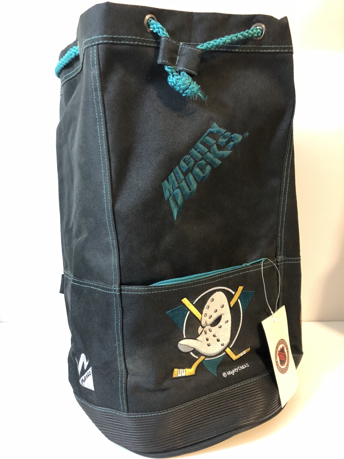 Vintage Backpack Anaheim Mighty Ducks RARE NEW! With … - Gem