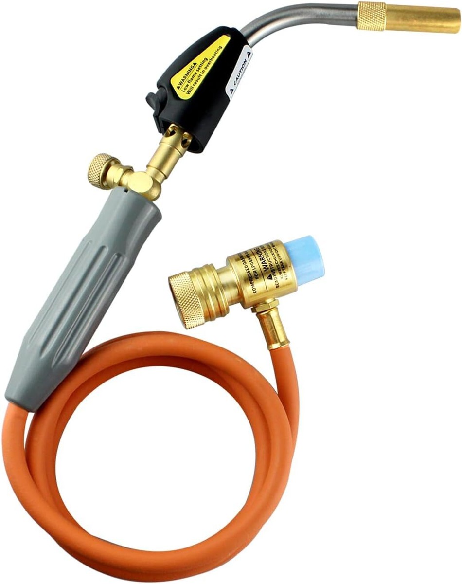 RTMMFG Self Ignition Propane Soldering Torch Mapp Gas Welding Hose Kit eBay