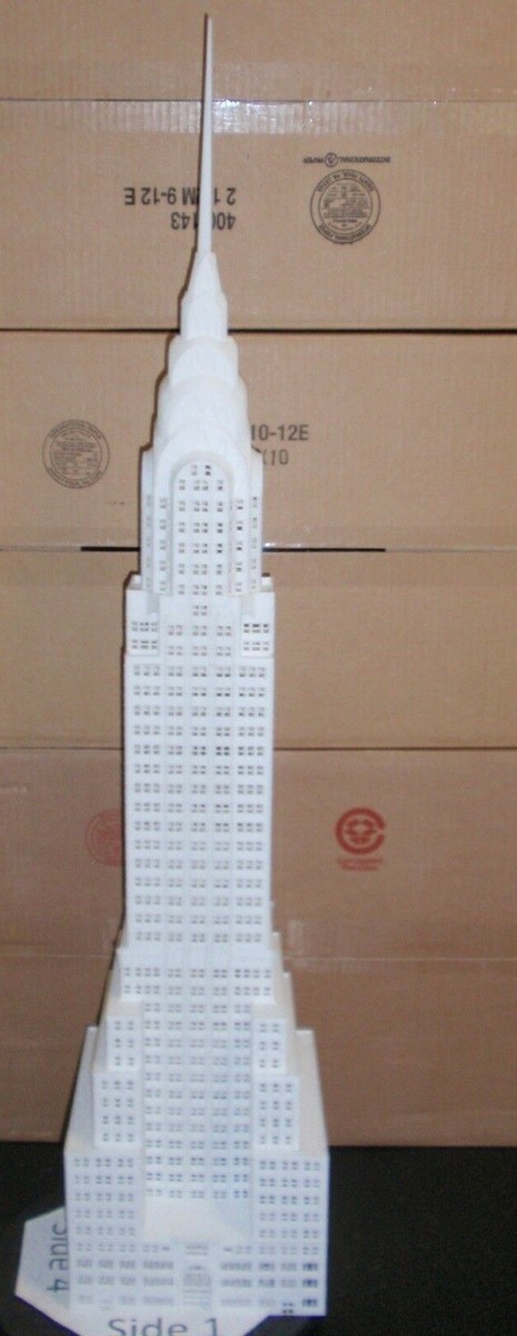 Chrysler Building Paper Model SCALE] World Trade Center Site Project