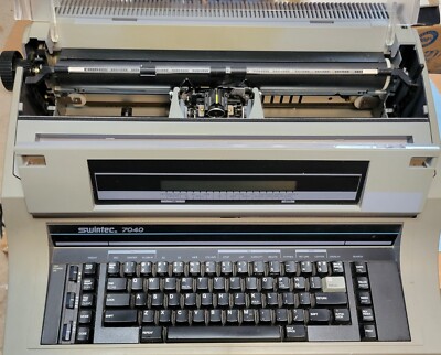 Swintec 7040 Electric Typewriter Fully Tested. UserManual Available for ...
