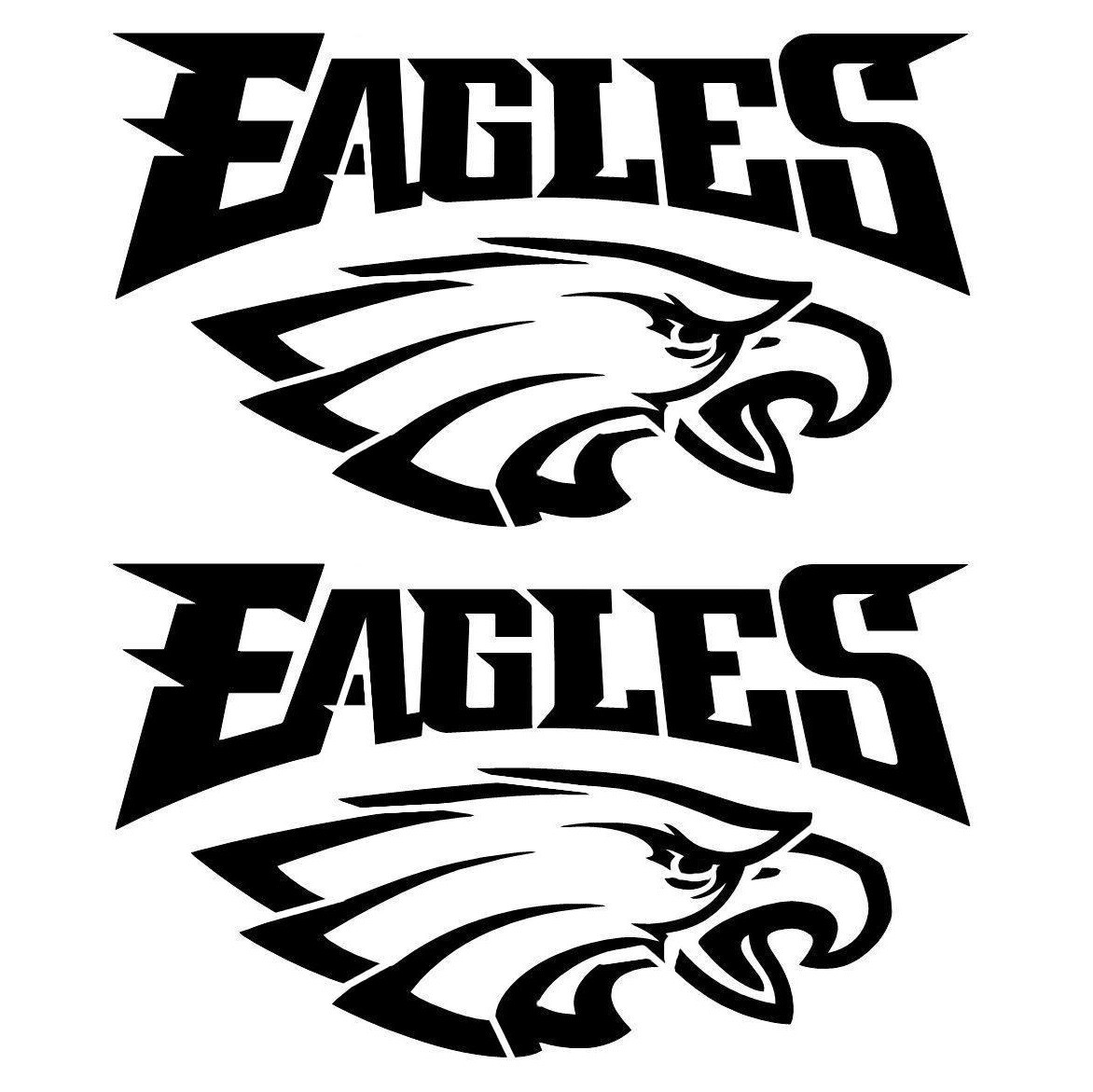 Philadelphia Eagles Window Laptop Sticker Vinyl Decal NFL Football NFC ...