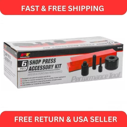 Performance Tool W41065 6 Piece Shop Press Accessory Kit | eBay