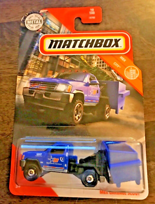 Matchbox MBX Garbage Scout #010 MBX City Dark Blue VHTF! | eBay