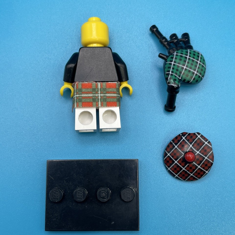 Lego Series 7 Bagpiper Minifigure 8831 w/ bagpipes and kilt | eBay