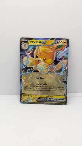 Pawmot Ex OBF 073/197 Promo Obsidian Flames Full Art Rare Pokemon Card ...