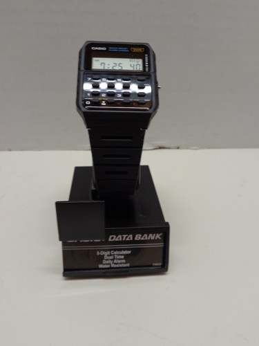 Casio Data Bank DB02, 8-Digit Calculator Watch New | eBay