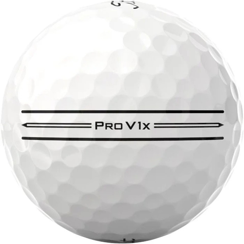 Titleist Prior Generation Pro V1x Enhanced Alignment Golf Balls, White ...